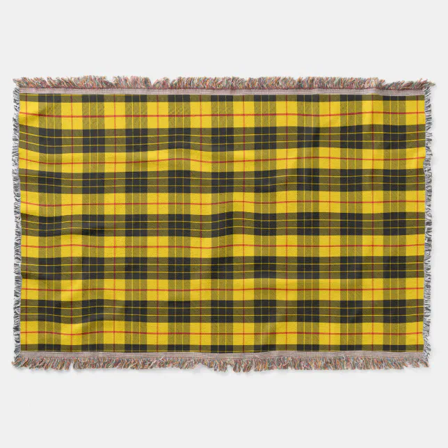 Clan Macleod Tartan Throw Blanket | Zazzle