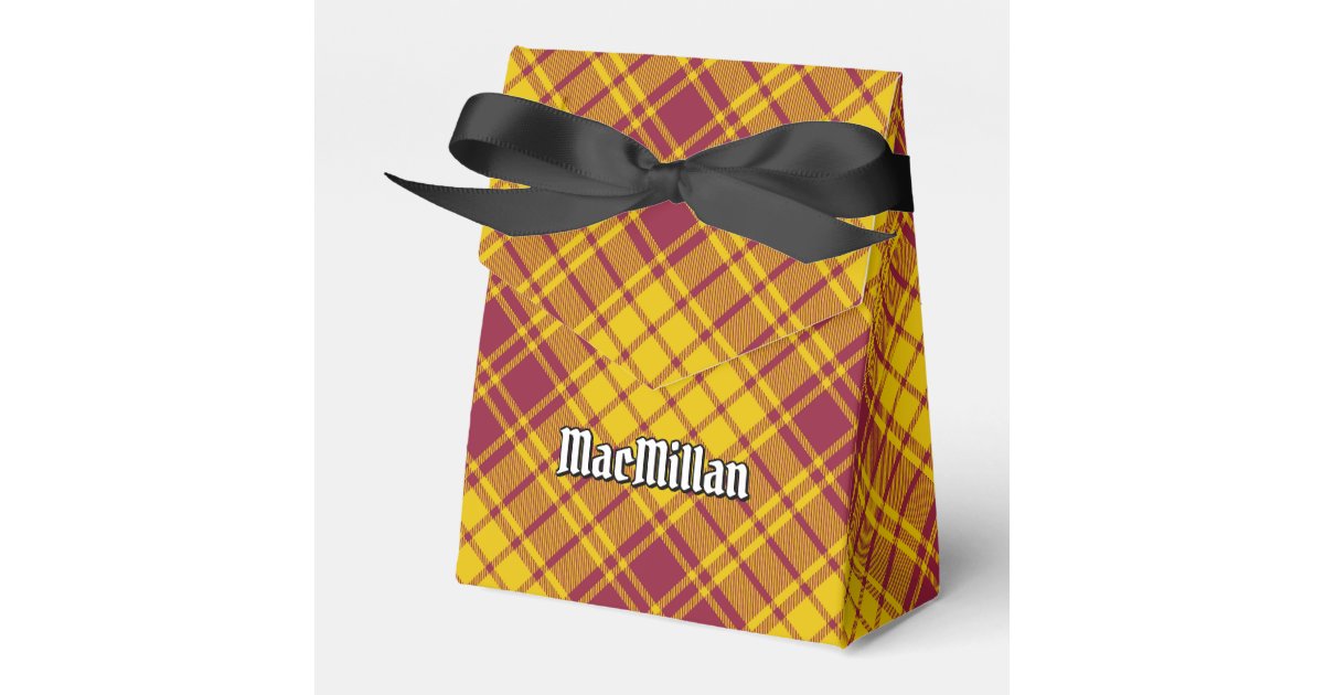 Clan MacMillan Dress Tartan Favor Boxes | Zazzle