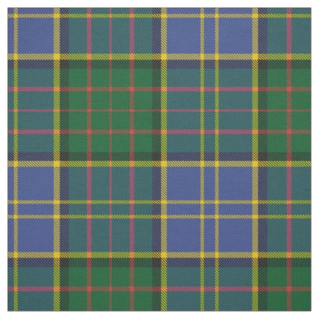 MacMillan Tartan Print Fabric | Zazzle