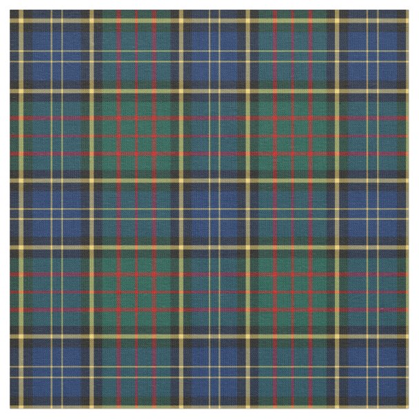 MacMillan Tartan Print Fabric | Zazzle