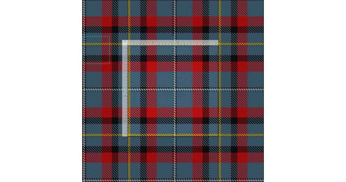 Clan MacNamara Irish Tartan Plaid Fabric | Zazzle