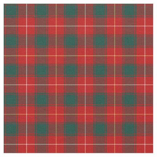 Clan MacPhee - MacFie Tartan Fabric | Zazzle