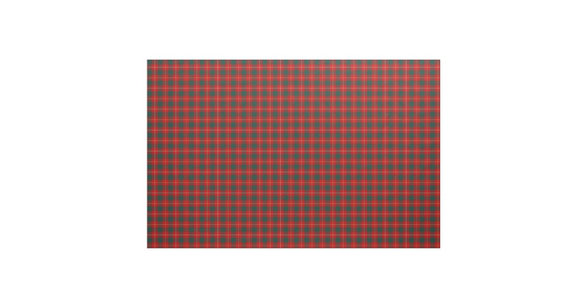 Clan MacPhee - MacFie Tartan Fabric | Zazzle