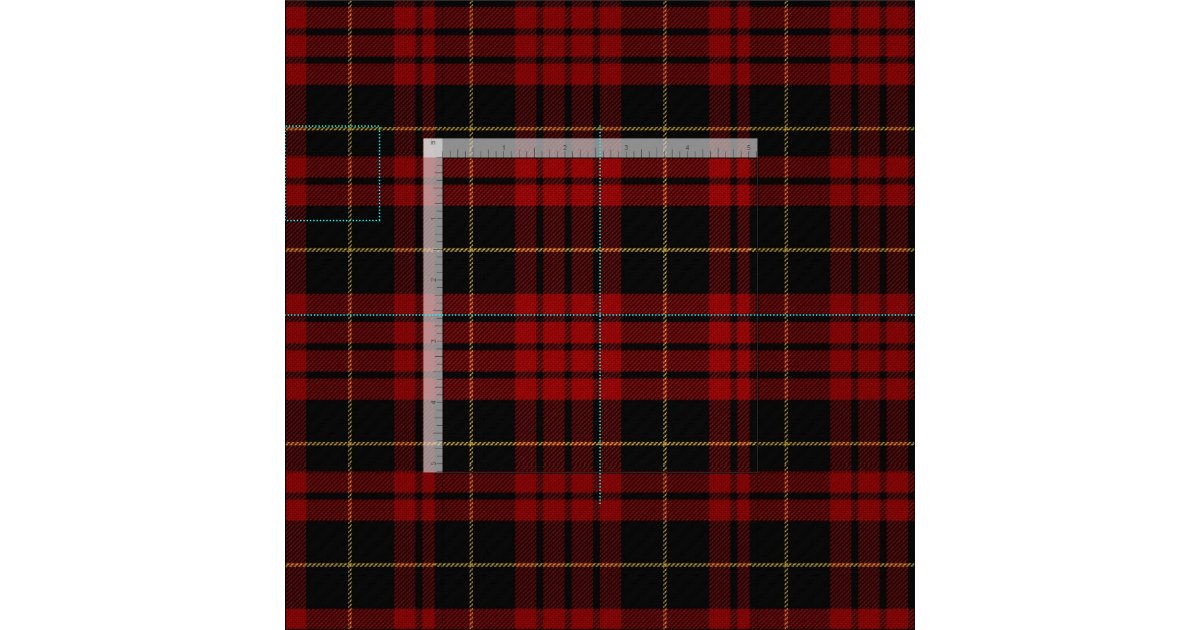 Clan MacQueen Tartan Plaid Fabric | Zazzle