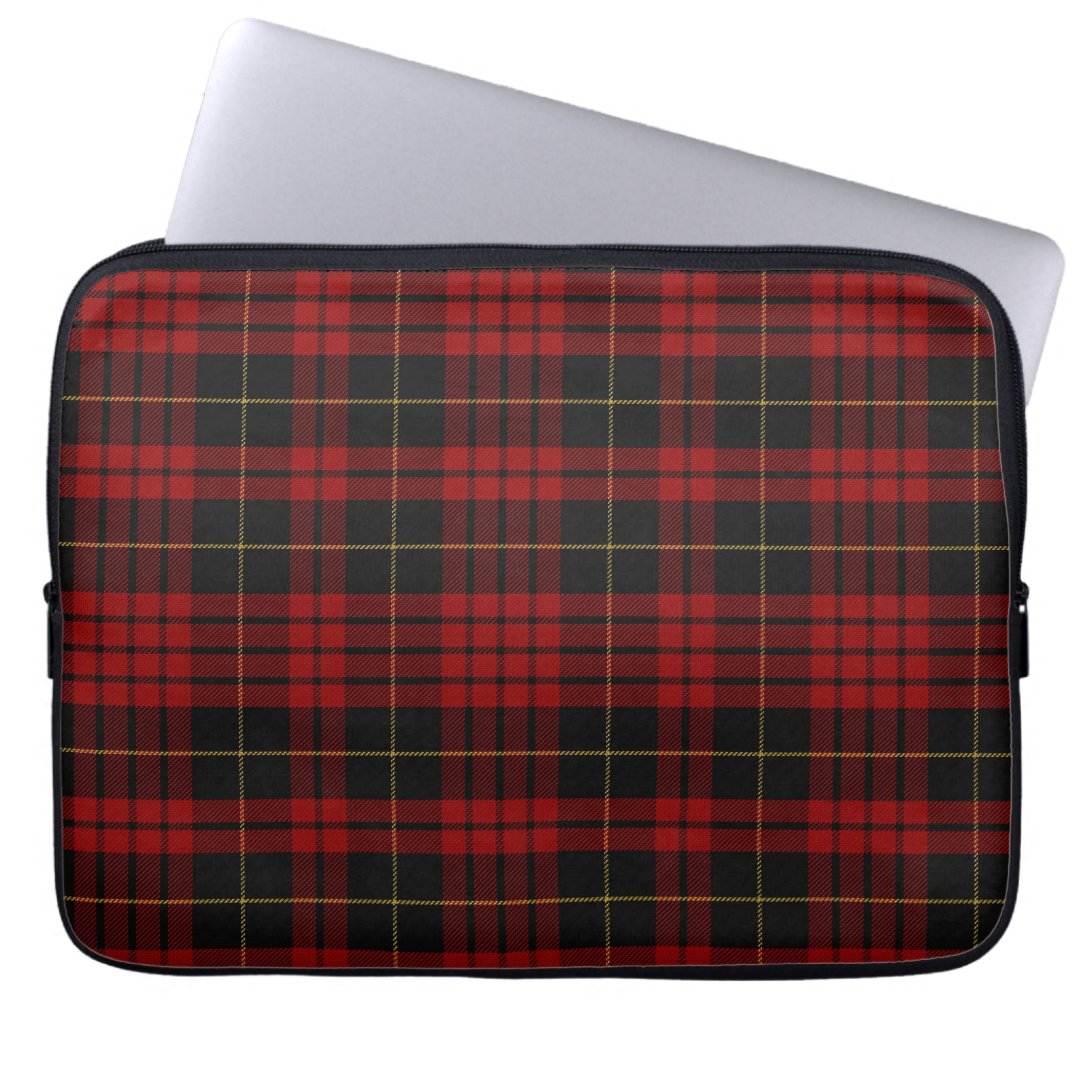 Clan MacQueen Tartan Plaid Laptop Cover | Zazzle