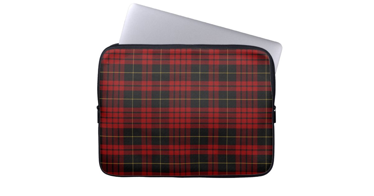 Clan MacQueen Tartan Plaid Laptop Cover | Zazzle