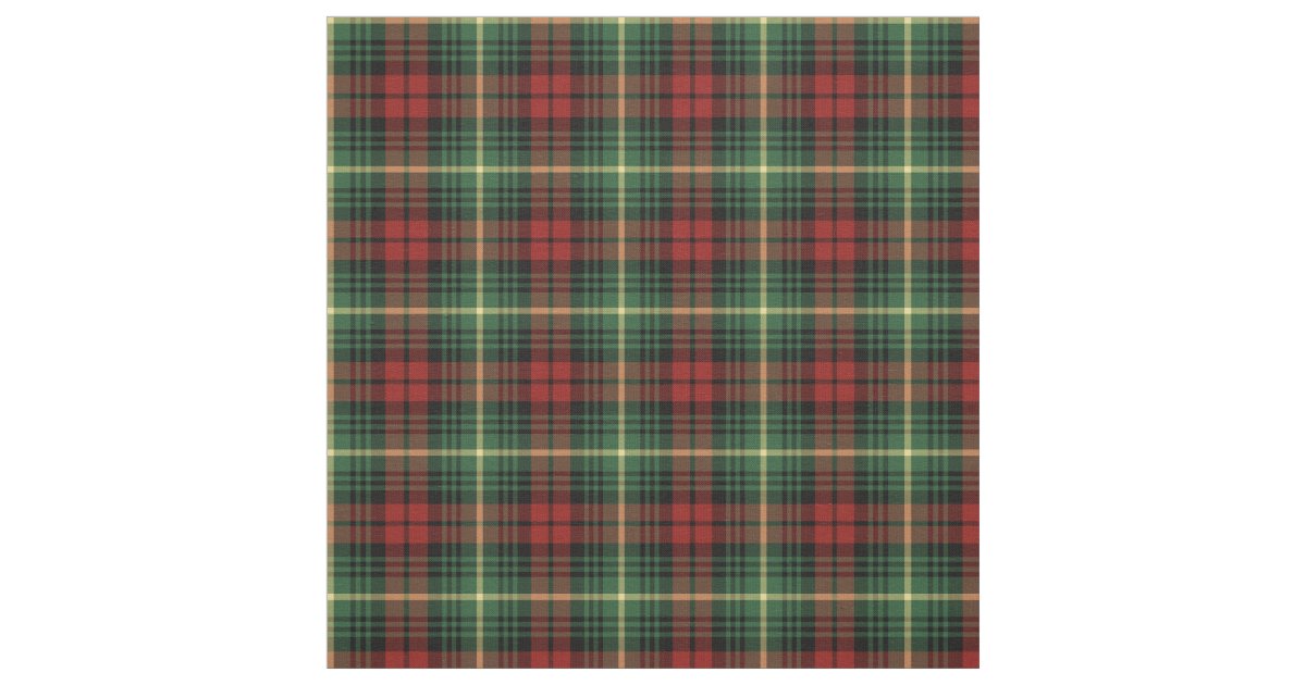 Clan Martin Tartan Fabric | Zazzle