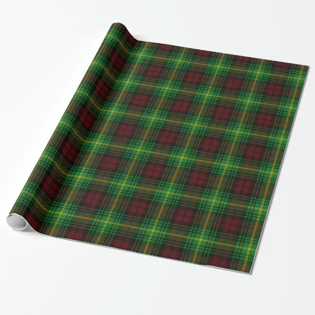 Clan Martin Tartan Wrapping Paper | Zazzle