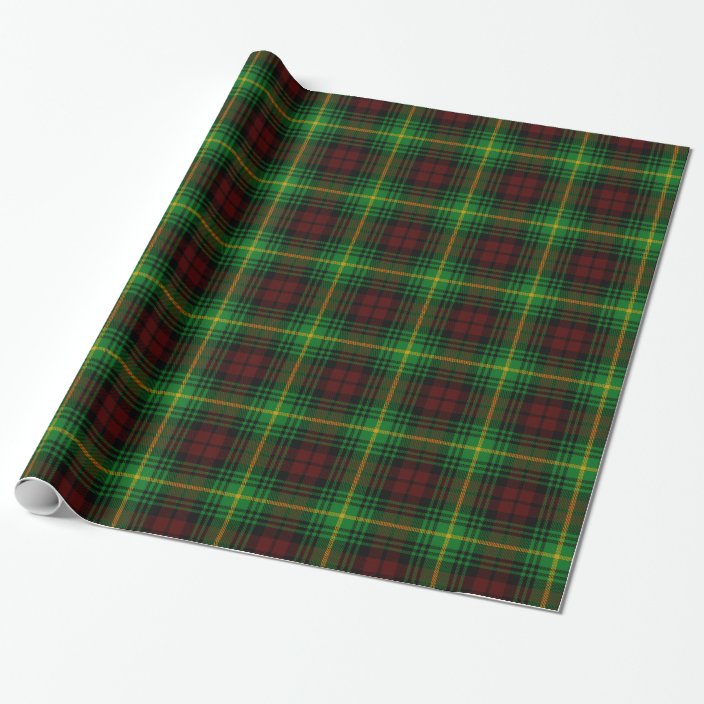Clan Martin Tartan Wrapping Paper | Zazzle.com