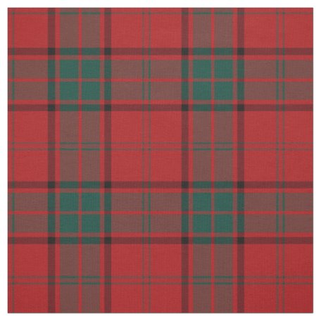 Clan Hughes (USA) Tartan Fabric | Zazzle