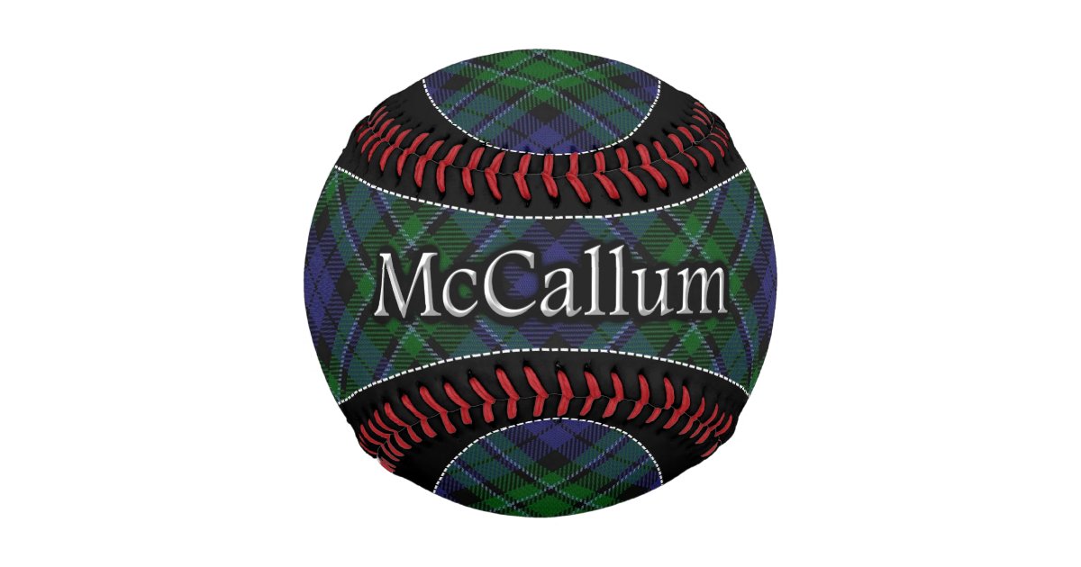Clan McCallum MacCallum Scottish Dream Tartan Baseball | Zazzle