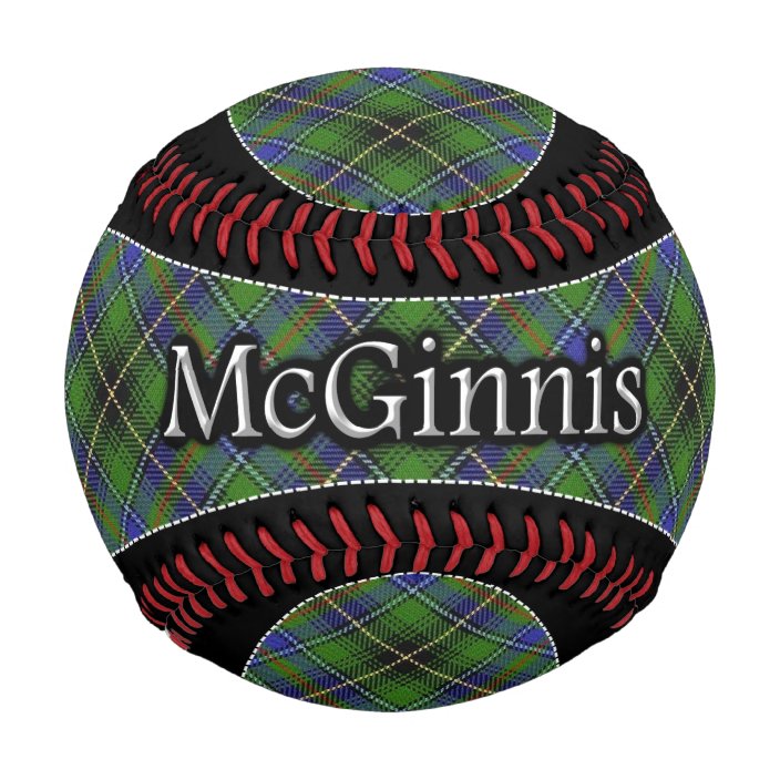 Clan McGinnis MacInnes Scottish Dream Tartan Baseball | Zazzle.com