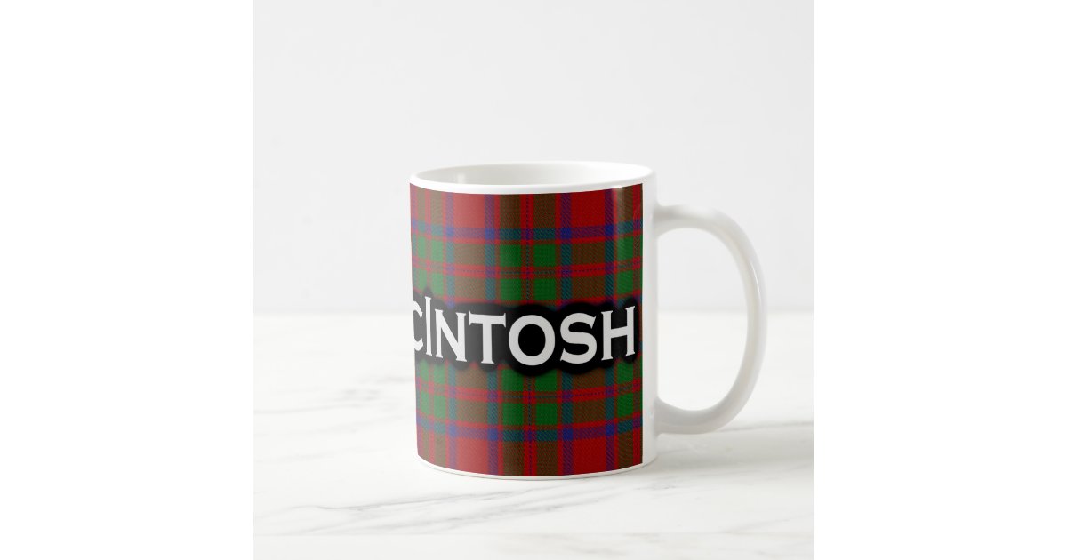 Clan McIntosh Tartan Scottish Coffee Mug | Zazzle