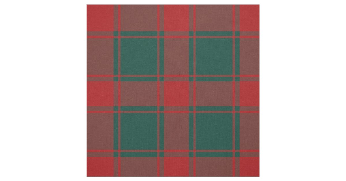 Clan Middleton Tartan Fabric | Zazzle