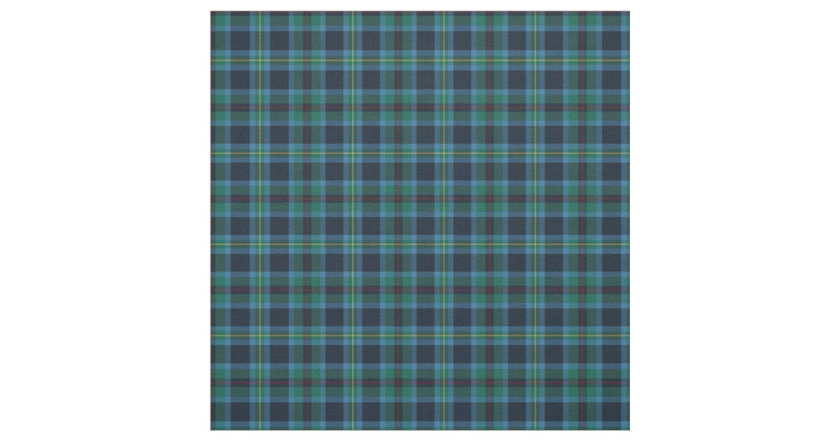 Clan Miller Tartan Fabric | Zazzle