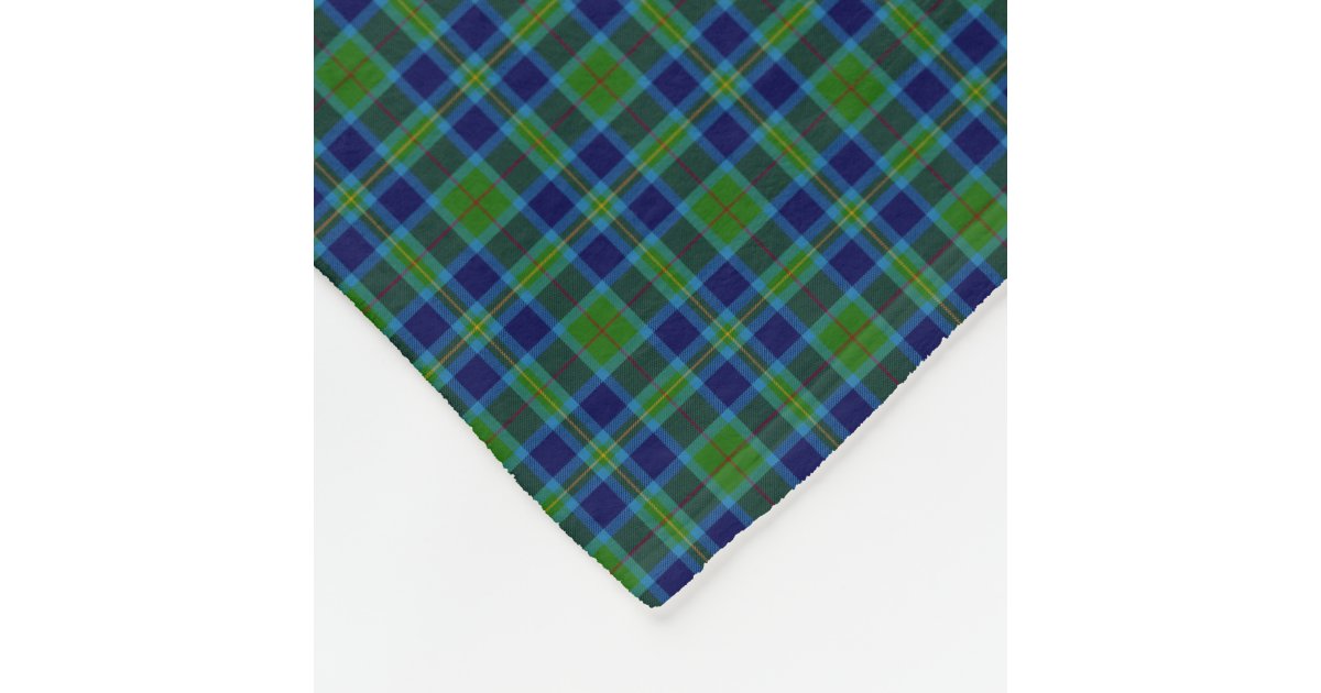 Clan Miller Tartan Fleece Blanket | Zazzle