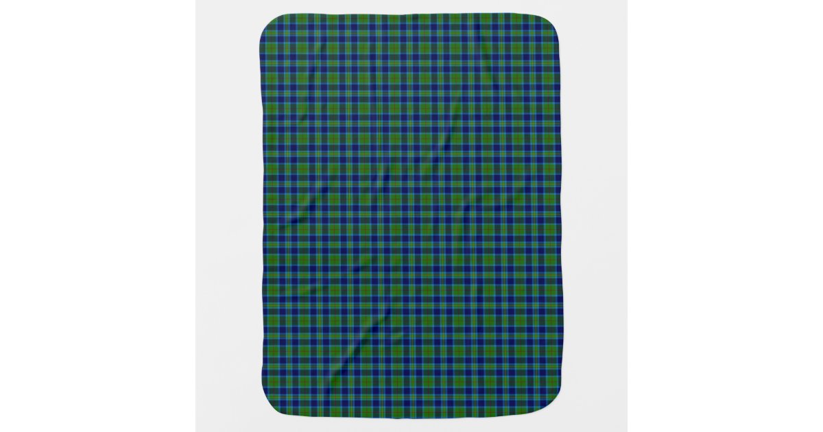 Clan Miller Tartan Swaddle Blanket | Zazzle