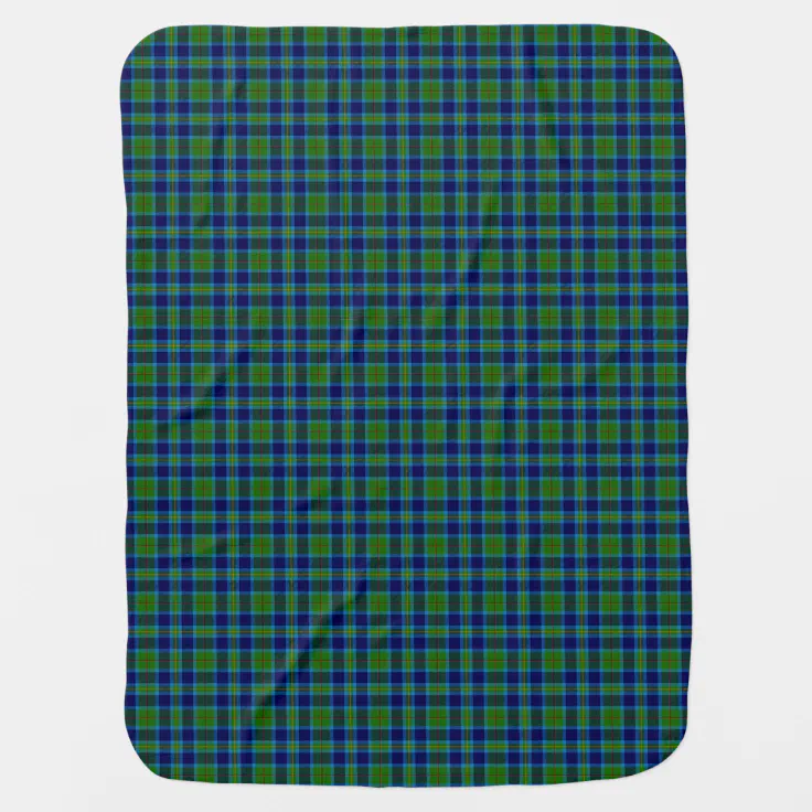 Clan Miller Tartan Swaddle Blanket | Zazzle