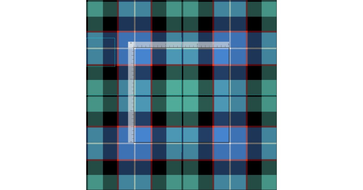 Clan Mitchell Tartan (Ancient) Fabric | Zazzle