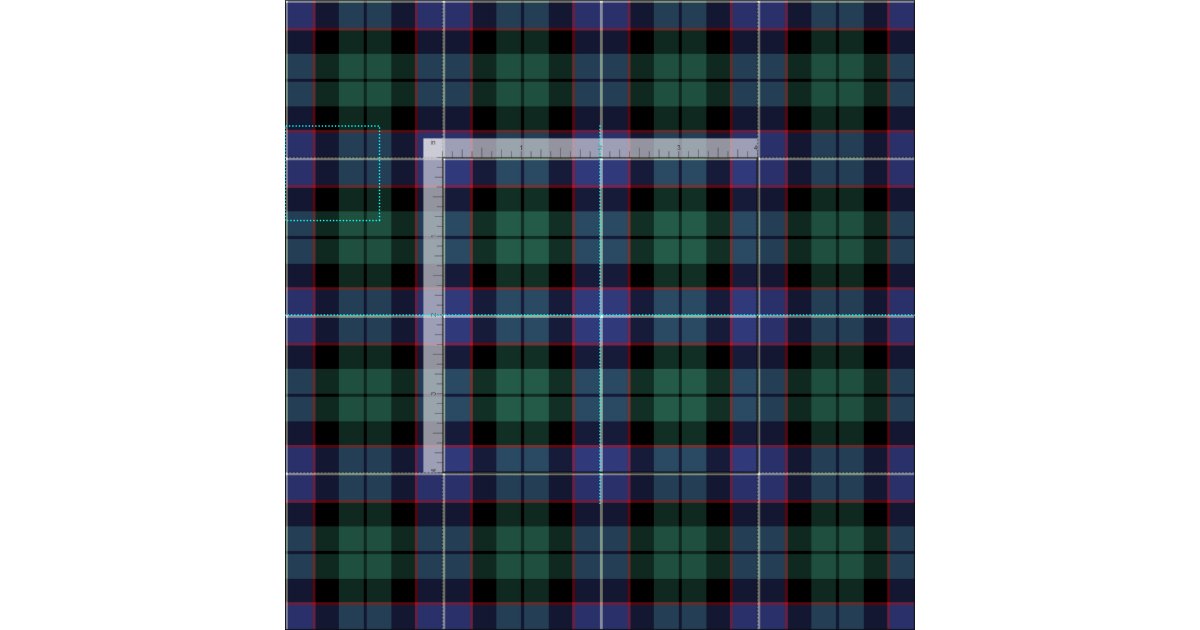 Clan Mitchell Tartan Fabric | Zazzle