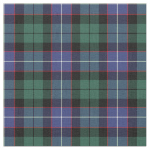Clan Mitchell Tartan (Ancient) Fabric | Zazzle