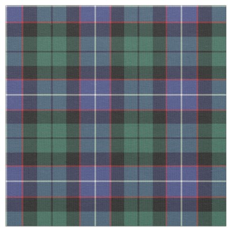 Clan Mitchell Tartan (Ancient) Fabric | Zazzle