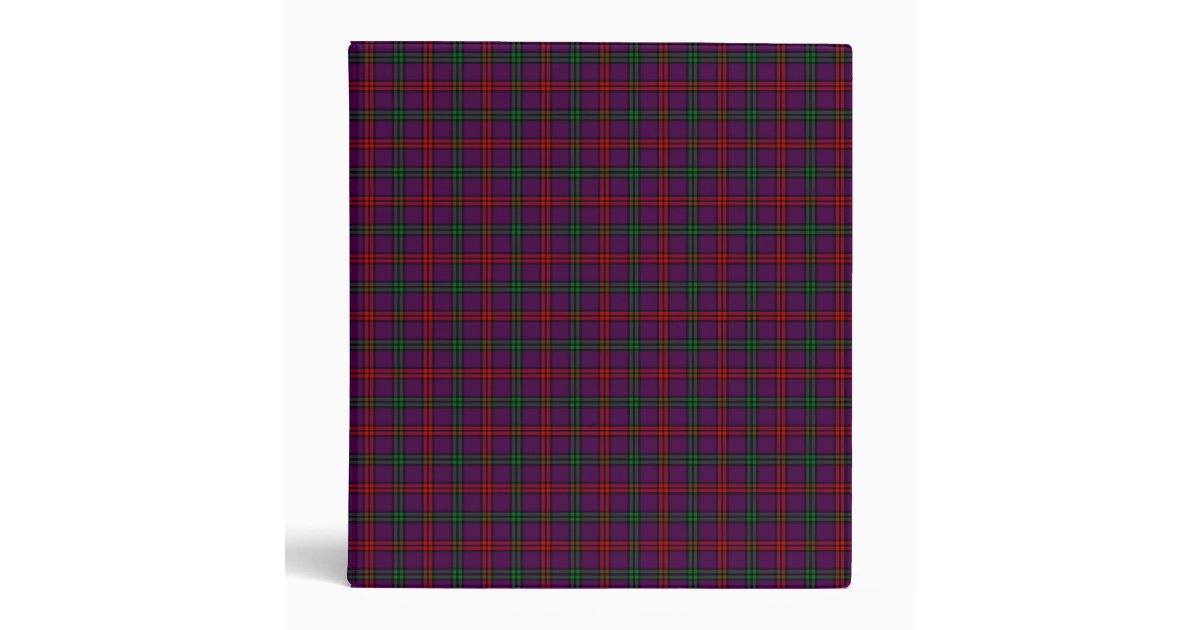 Clan Montgomery Tartan Binder | Zazzle