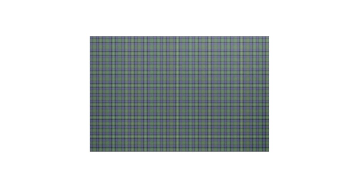 Clan Muir Scottish Tartan Fabric | Zazzle