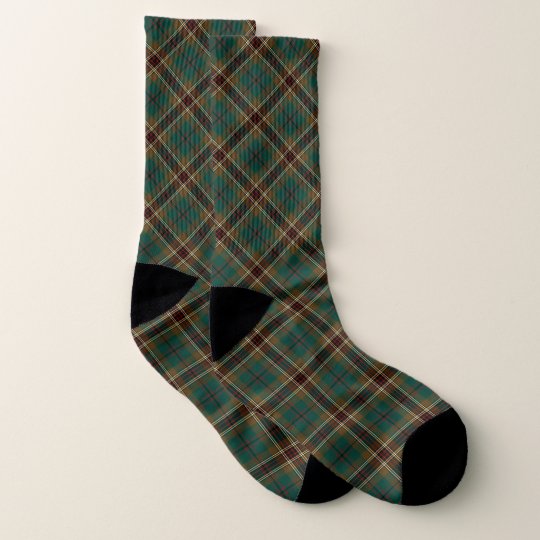 Clan Murphy Tartan Classic Irish Plaid Socks | Zazzle.com