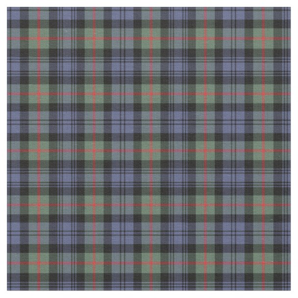 Clan Murray Scottish Tartan Plaid Fabric | Zazzle