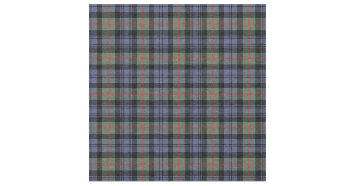 Clan Murray Ancient Tartan Fabric | Zazzle
