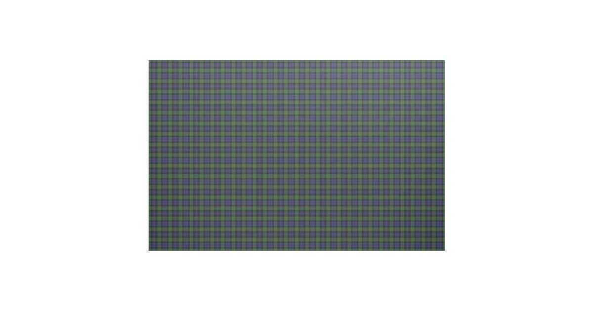 Clan Murray Scottish Tartan Plaid Fabric | Zazzle