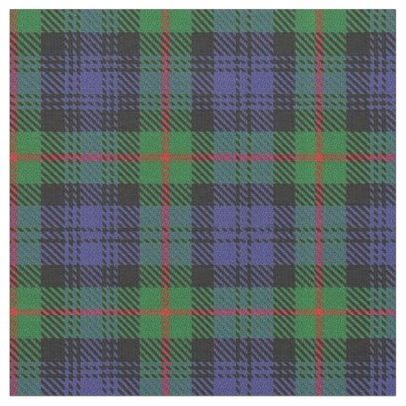 Clan Murray Weathered Tartan Fabric | Zazzle.com