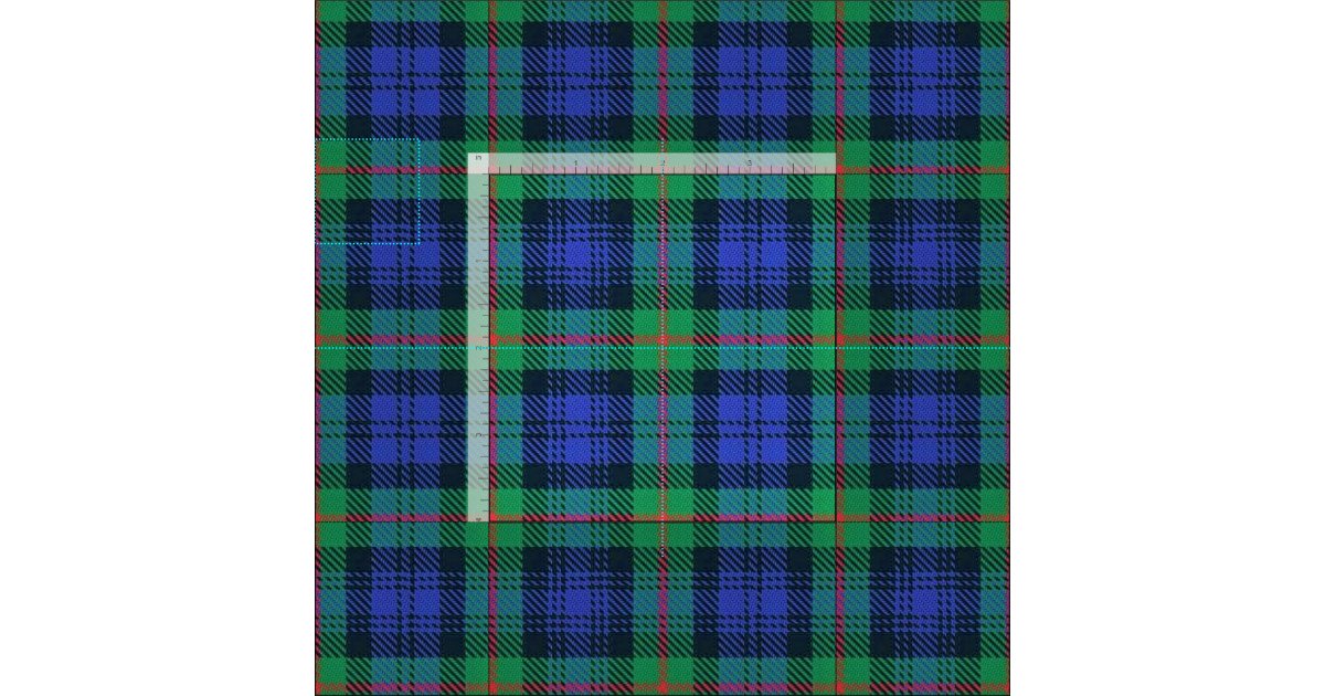 Clan Murray Scottish Tartan Plaid Fabric 2 | Zazzle