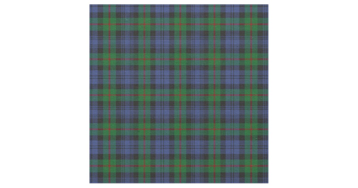 Clan Murray Tartan Fabric | Zazzle