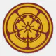 Clan Oda Crest (Kamon) Classic Round Sticker | Zazzle