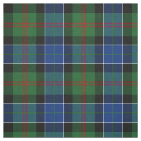 Clan Martin Tartan Fabric | Zazzle.com