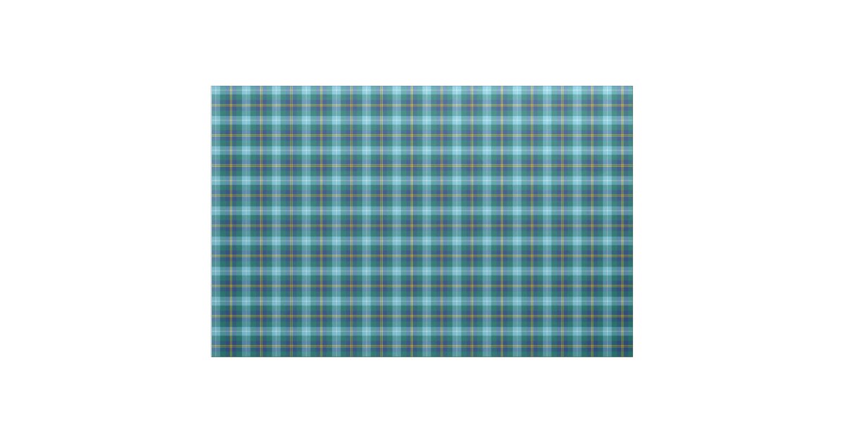 Clan Porteous Tartan Fabric | Zazzle