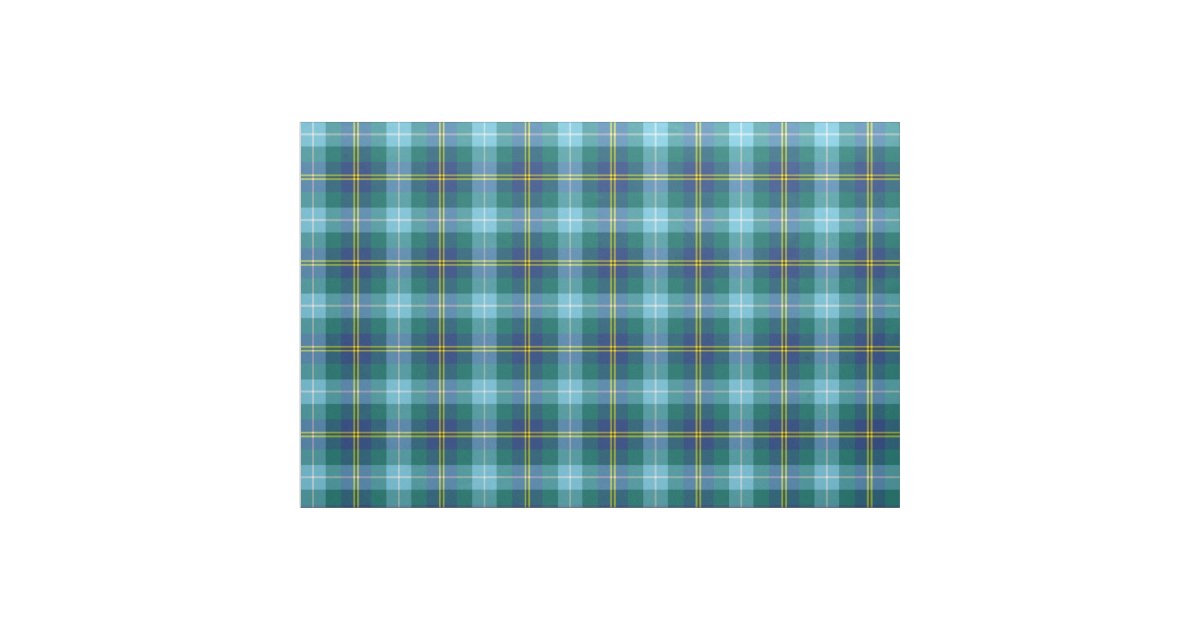 Clan Porteous Tartan Fabric | Zazzle