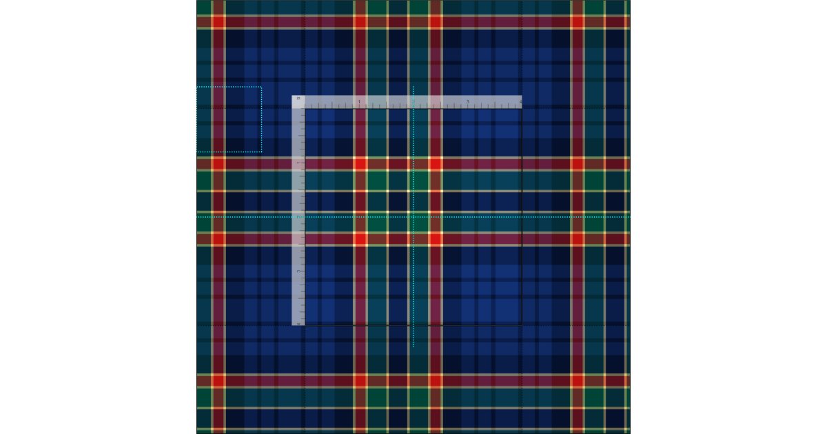 Clan Ralston Tartan (UK) Fabric | Zazzle