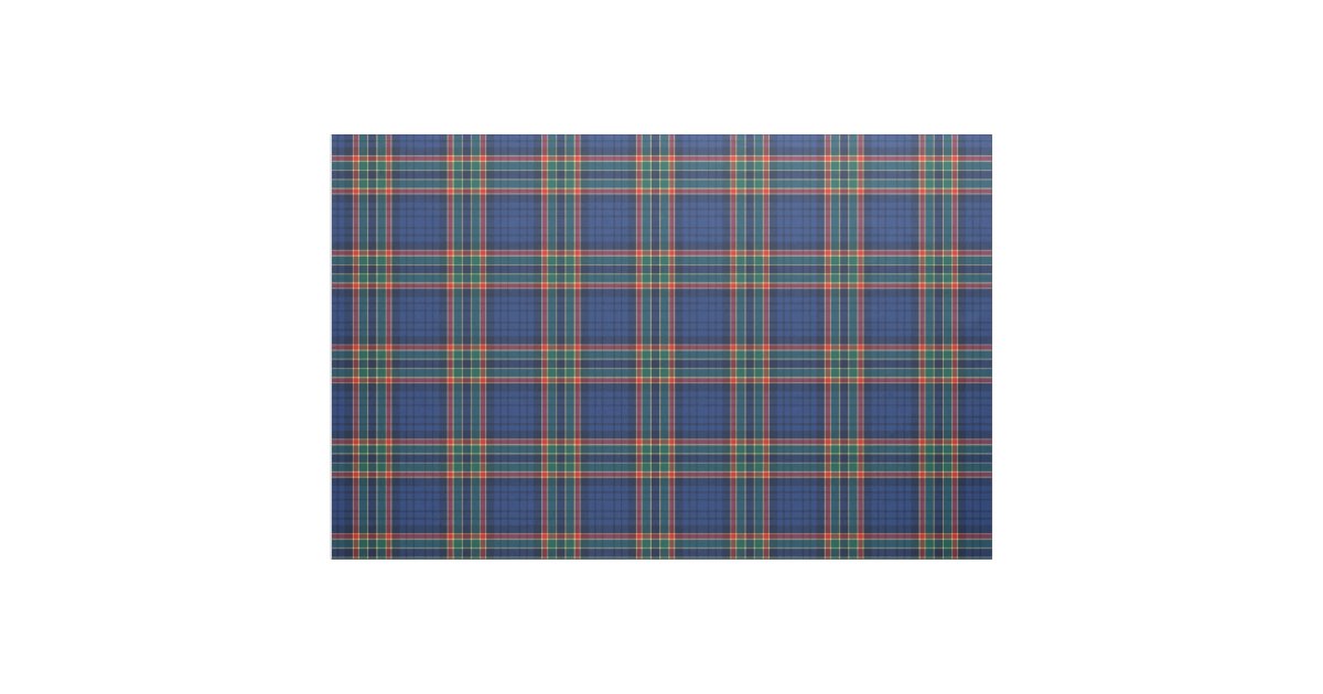 Clan Ralston Tartan (UK) Fabric | Zazzle