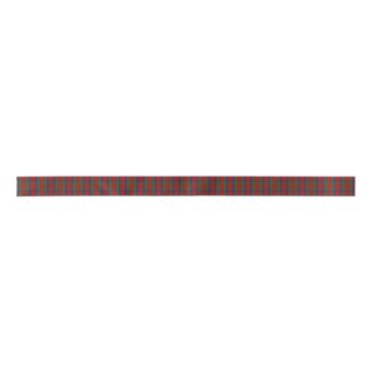 Clan Robertson Tartan Satin Ribbon | Zazzle
