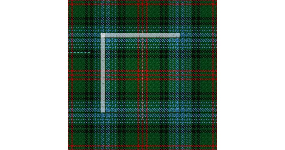 Clan Ross Hunting Scottish Tartan Plaid Fabric | Zazzle