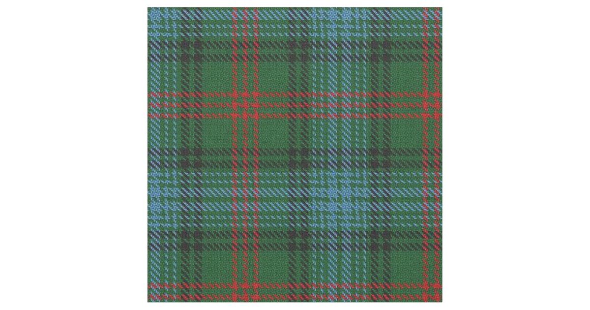 Clan Ross Hunting Scottish Tartan Plaid Fabric | Zazzle