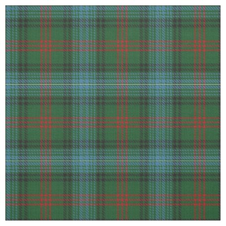 Clan Ross Hunting Tartan Fabric | Zazzle