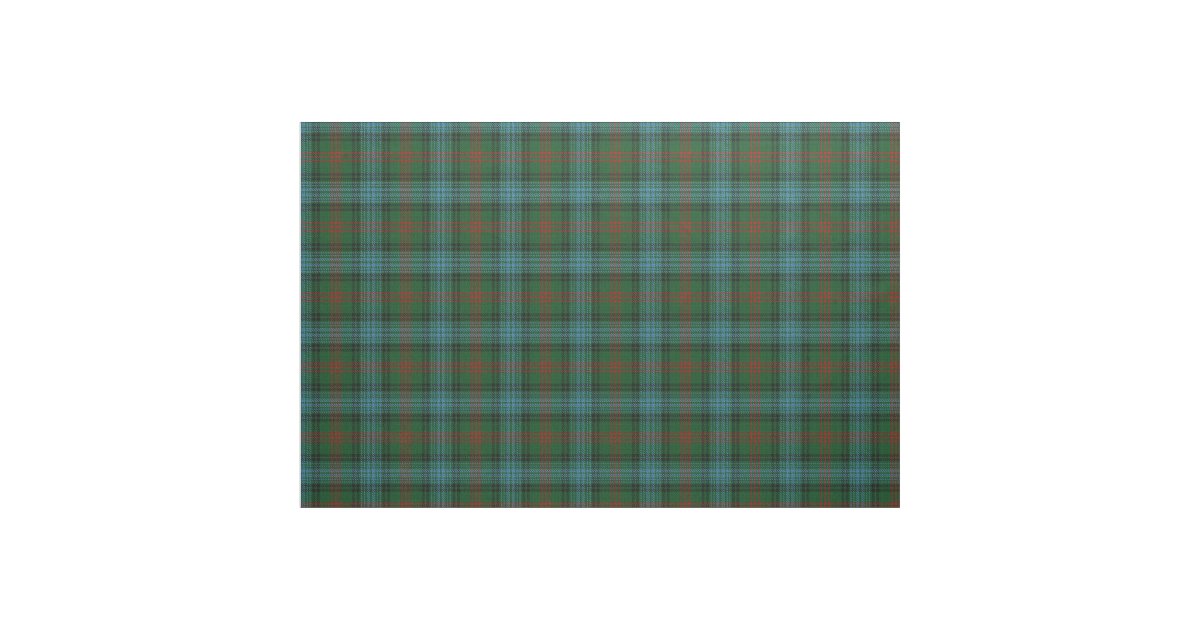 Clan Ross Hunting Scottish Tartan Plaid Fabric | Zazzle