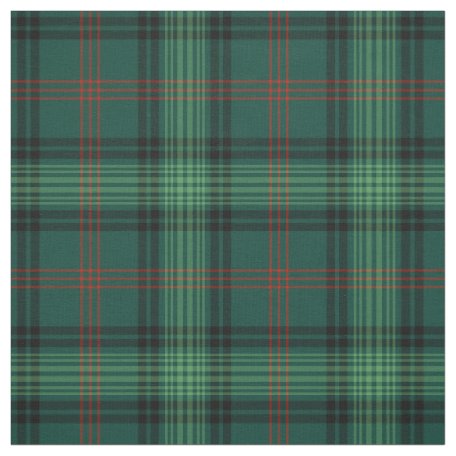 Ross clan Plaid Scottish tartan Fabric | Zazzle