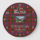 Clan Ross Old Balnagown Castle Coffee Co. Large Clock | Zazzle