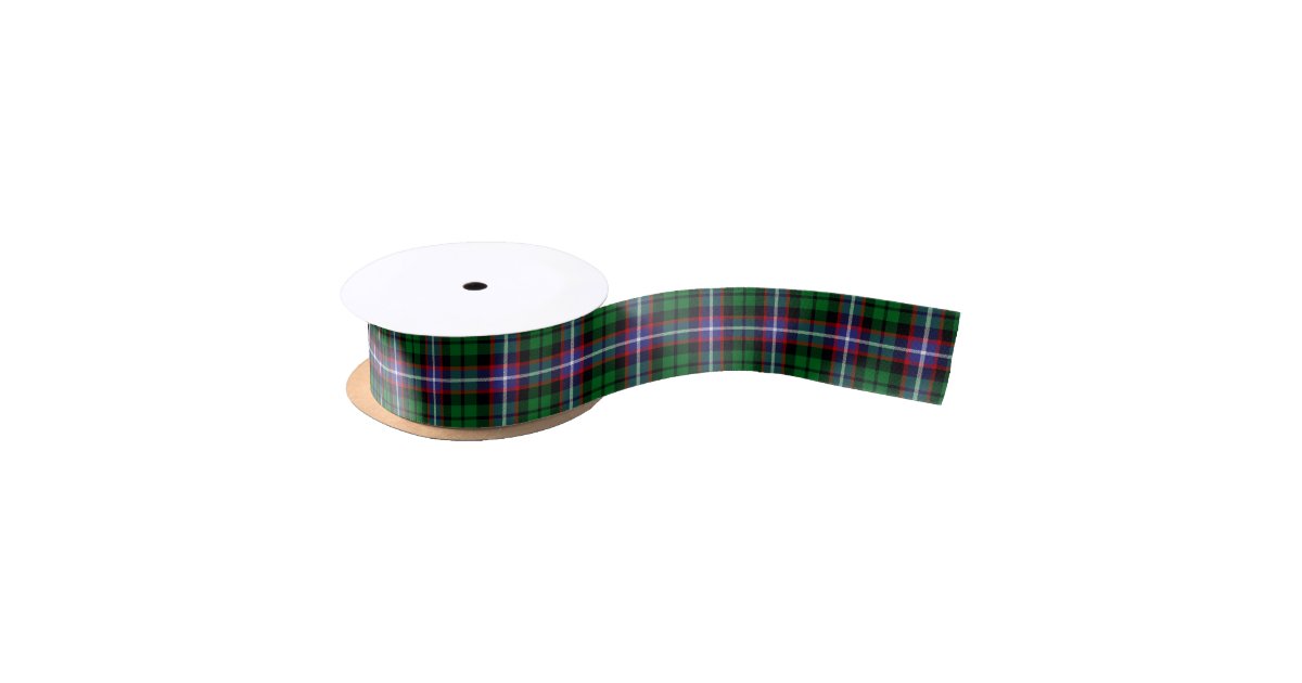 Clan Russell Tartan Satin Ribbon | Zazzle