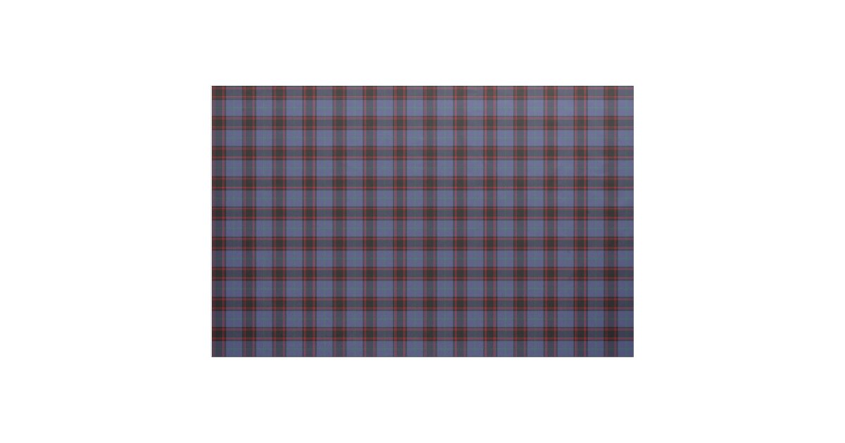Clan Rutherford and Home Tartan Fabric | Zazzle